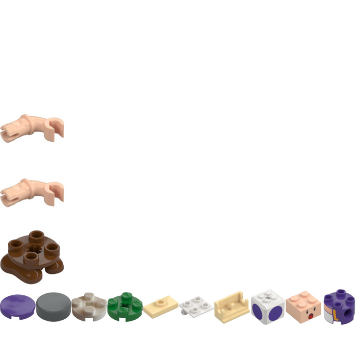 LEGO Purple Toad with Surprised Face Minifigure | Brick Owl - LEGO ...