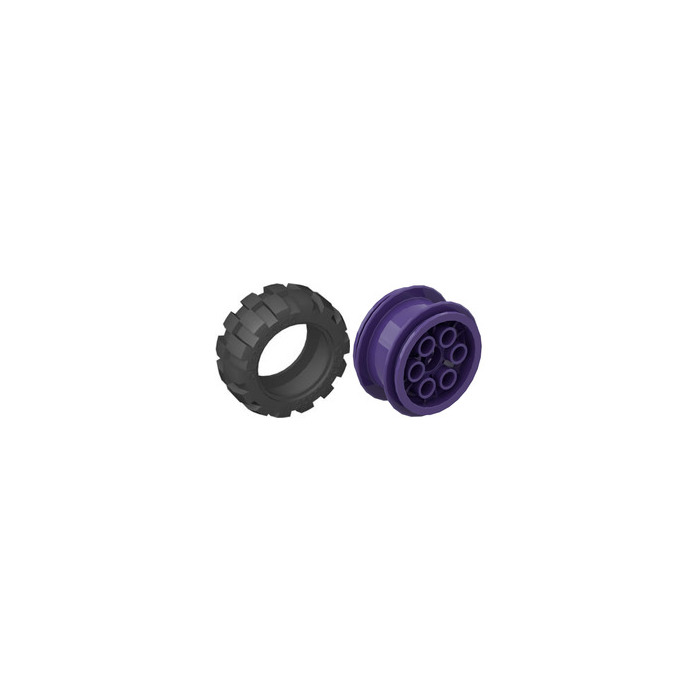 LEGO Wheel Rim Ø20 x 30 Balloon with Tire Ø49.6 x 20 (6582) | Brick Owl