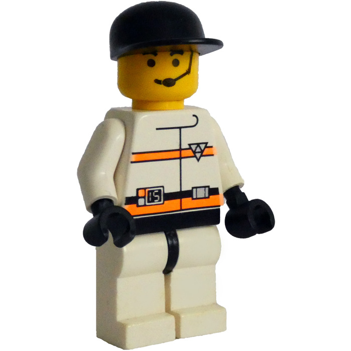 LEGO R.E.S. Q Man with Black Cap and Headset Minifigure | Brick Owl ...