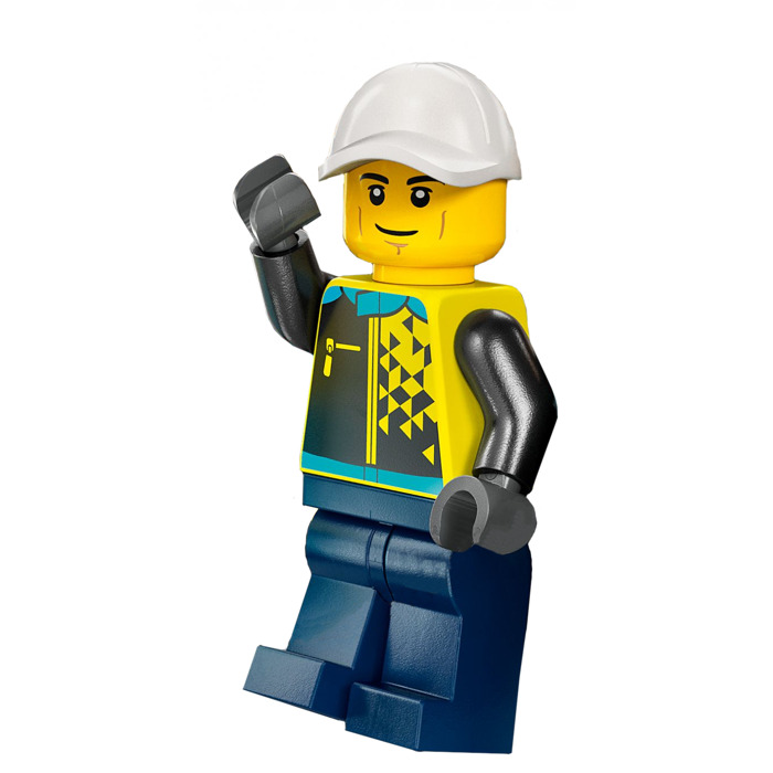 LEGO Racer with Yellow Top Minifigure | Brick Owl - LEGO Marketplace