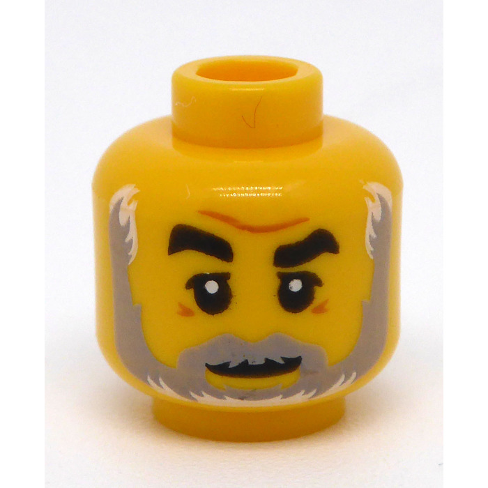 LEGO Rafter in Dark Red Jacket Minifigure Head (3626 / 38319) | Brick Owl