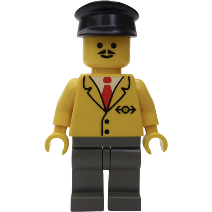 LEGO Railway Employee Minifigure | Brick Owl - LEGO Marketplace