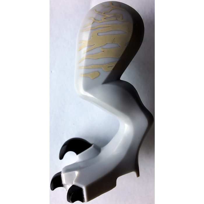 LEGO Raptor Back Left Leg (Large) with Tan Markings (78409 / 98071 ...