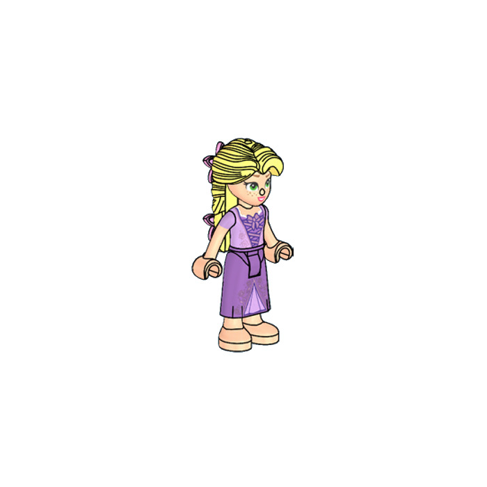 LEGO Rapunzel with Laced Dress and 2 Flowers Minifigure | Brick Owl