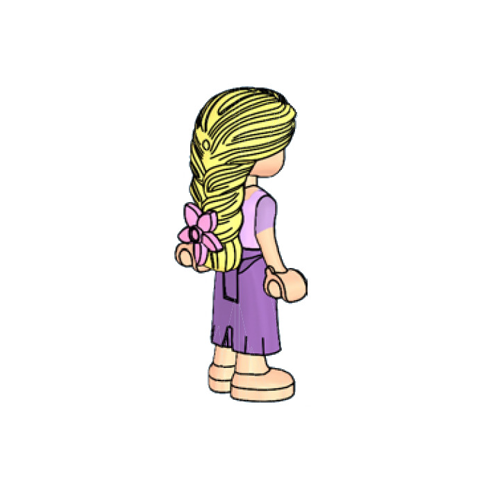 LEGO Rapunzel with Laced Dress and Flower Minifigure | Brick Owl