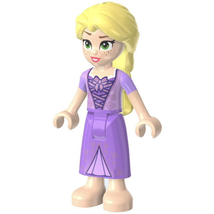 LEGO Rapunzel with Laced Dress and Flower Minifigure | Brick Owl - LEGO ...