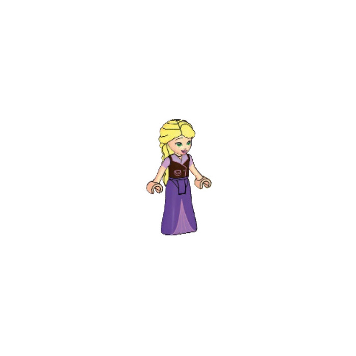 LEGO Rapunzel with Purple Skirt with Bows Minifigure | Brick Owl