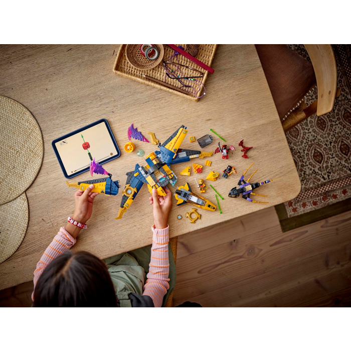 LEGO Ras and Arin's Super Storm Jet Set 71833 | Brick Owl - LEGO ...