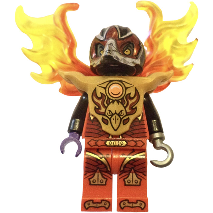 LEGO Razar with Gold Armor and Fire Wings Minifigure | Brick Owl - LEGO ...
