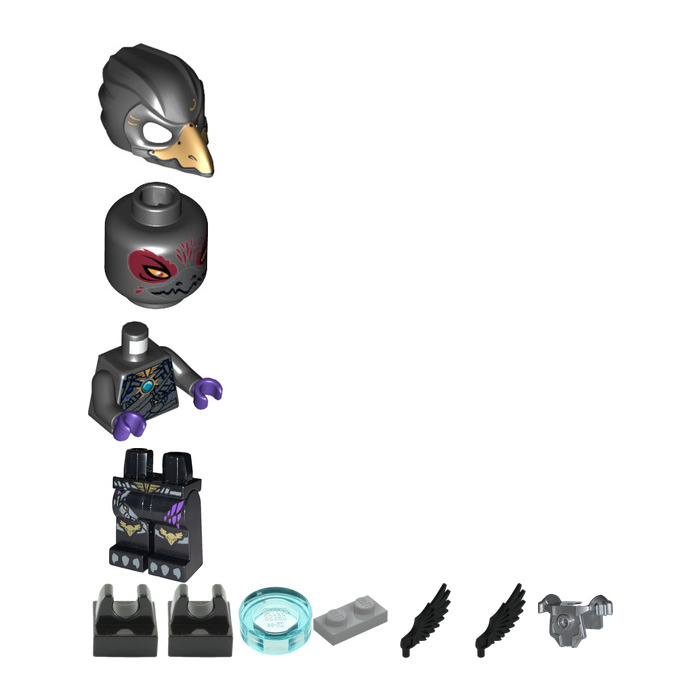 LEGO Razcal with Ridged Armor Minifigure | Brick Owl - LEGO Marketplace