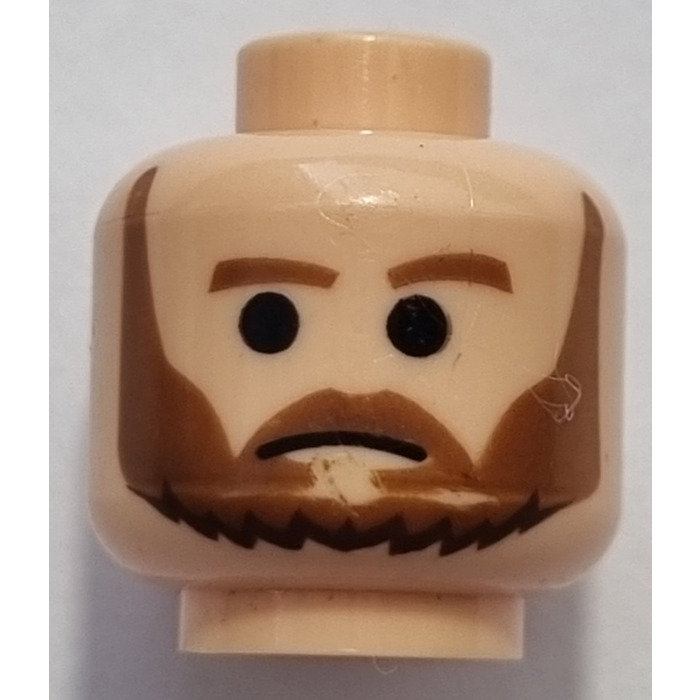 LEGO Rebel Commando Beard Head (3626 / 86722) | Brick Owl - LEGO ...