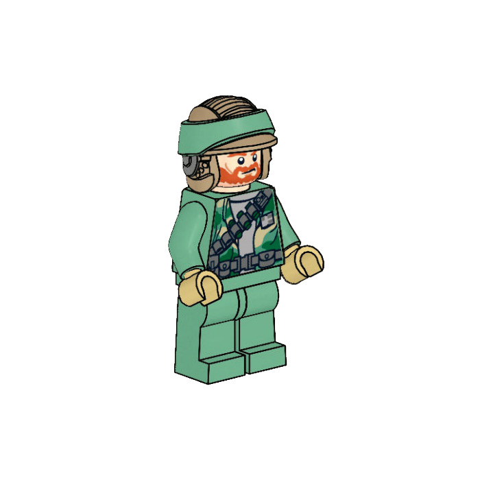 LEGO Rebel Commando with Beard Minifigure | Brick Owl - LEGO Marketplace
