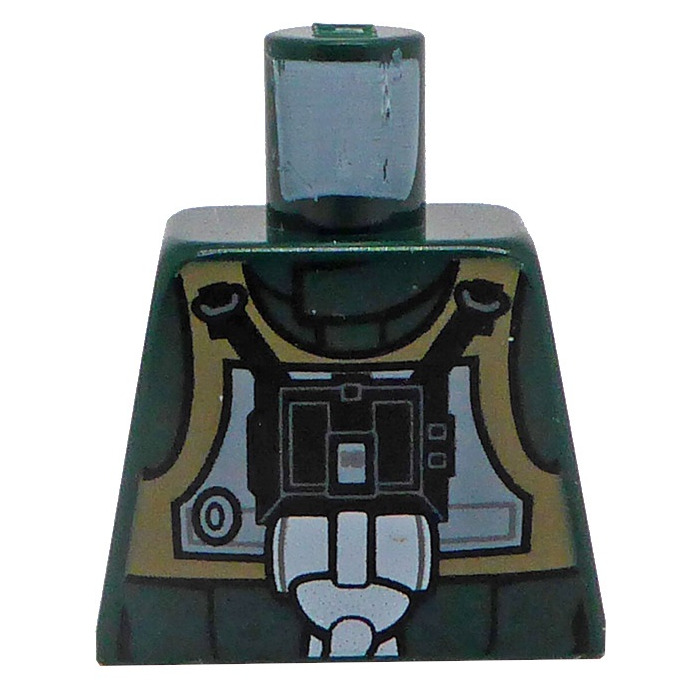 LEGO Rebel Pilot A-Wing Torso without Arms (973) | Brick Owl - LEGO ...