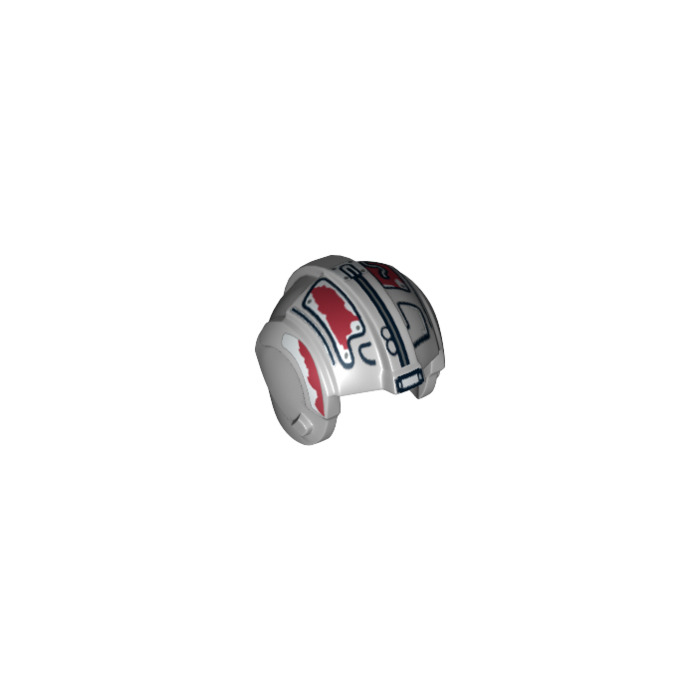 LEGO Rebel Pilot Helmet with Dark Red Markings (30370 / 96738) | Brick ...