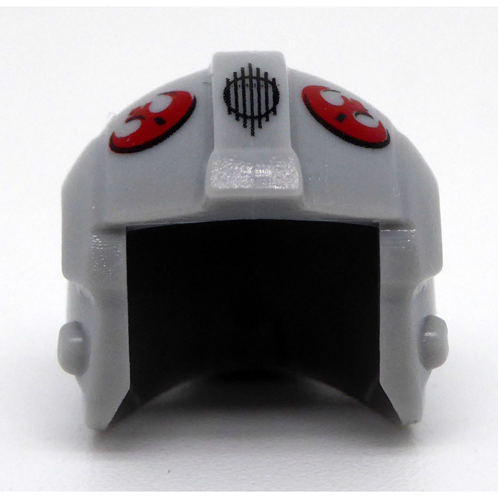 LEGO Rebel Pilot Helmet with Red Crescents and Vent (19188 / 30370 ...