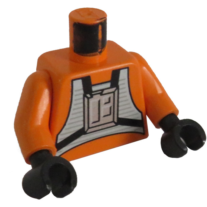 LEGO Rebel Pilot Torso (973 / 76382) | Brick Owl - LEGO Marketplace