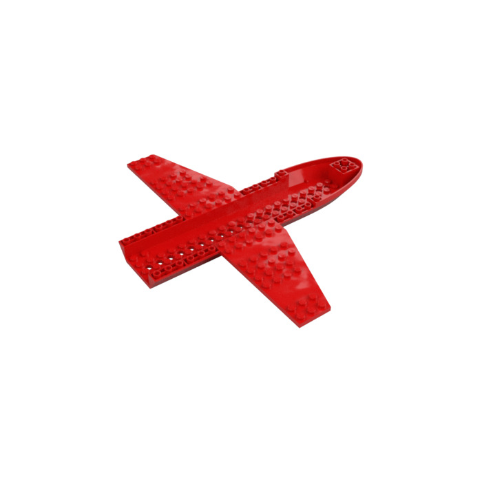 LEGO Red Airplane Body 26 x 24 x 1.7 Bottom (67138) | Brick Owl - LEGO ...