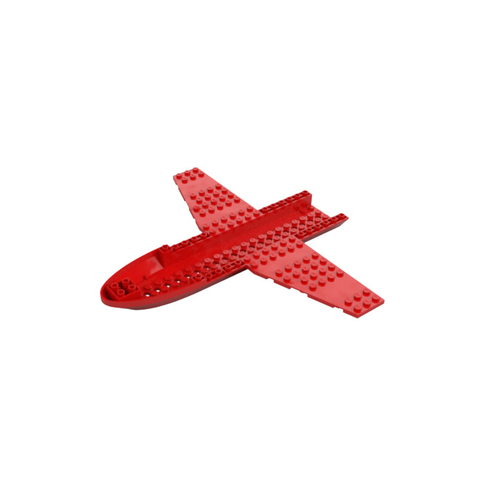 LEGO Red Airplane Body 26 x 24 x 1.7 Bottom (67138) | Brick Owl - LEGO ...