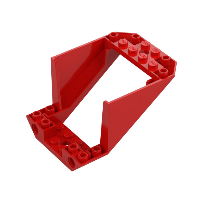 LEGO Airple Tail 6 x 8 x 4 with Cut Out (5124) | Brick Owl