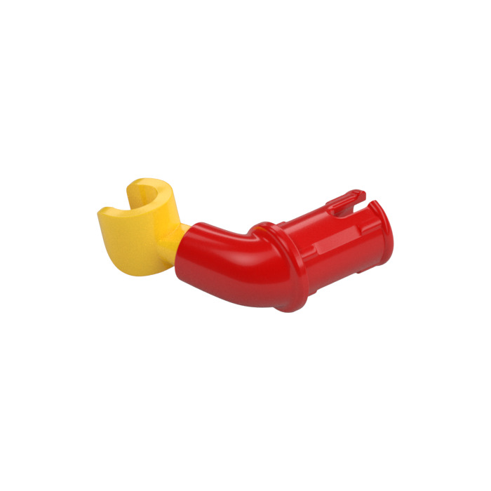 LEGO Red Arm with Pin with Yellow Hand (67908) | Brick Owl - LEGO ...