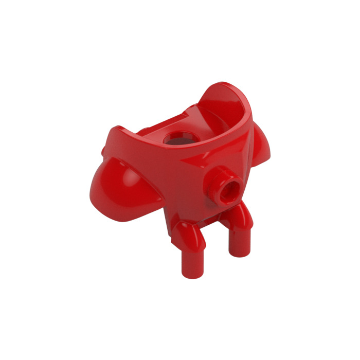 LEGO Red Armor with Curved Shoulder Pads and Front Stud (72326) | Brick ...