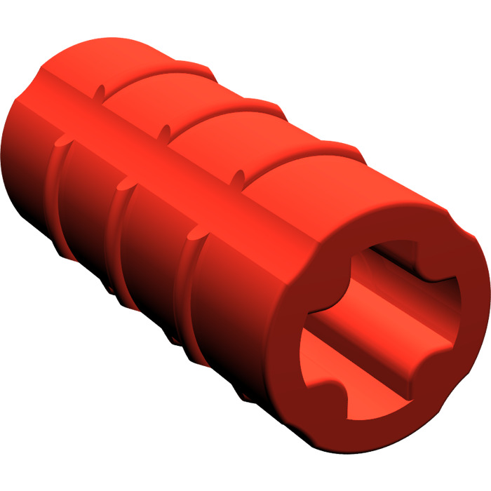 LEGO Axle Connector (Ridged with '+' Hole) | Brick Owl - LEGO Marketplace