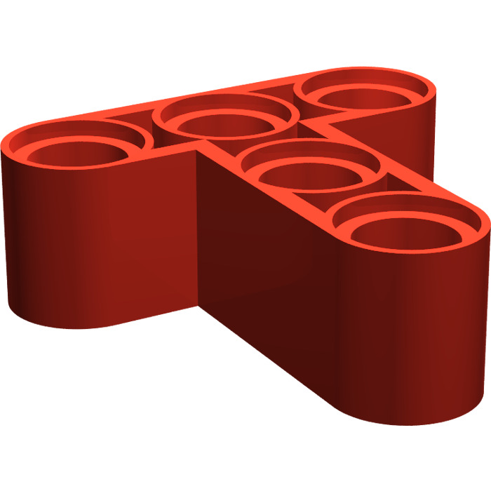 LEGO Red Beam 3 x 3 T-Shaped (60484) | Brick Owl - LEGO Marketplace