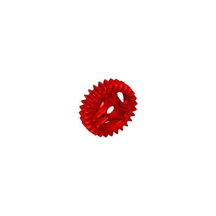 LEGO Red Bevel Gear with 28 Teeth (65413) | Brick Owl - LEGO Marketplace