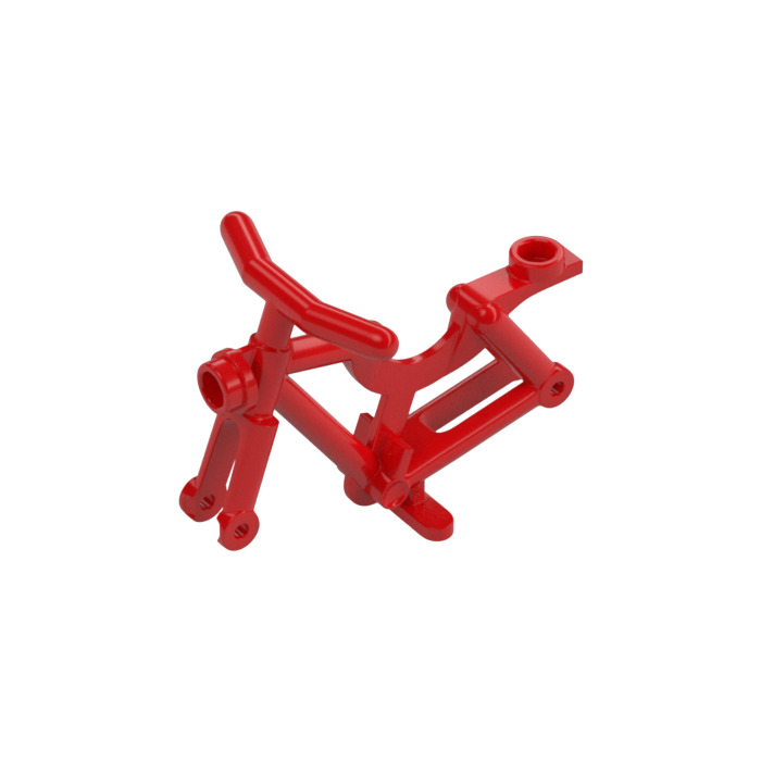 LEGO Red Bicycle Frame with Handlebars (4719 / 65574) | Brick Owl