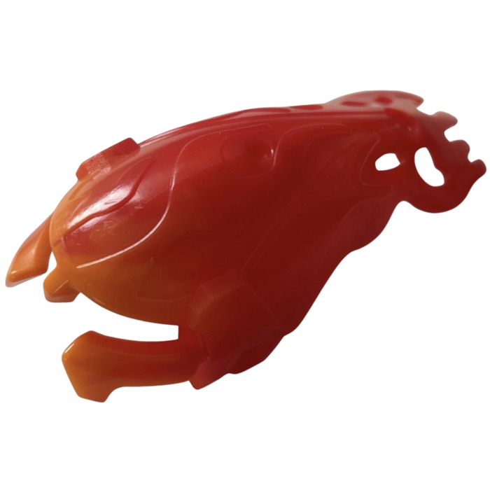 LEGO Red Bionicle Berix Mask with Marbled Orange (64322) | Brick Owl