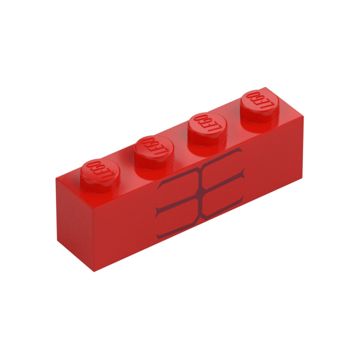 LEGO Brick 1 x 4 with Red Hulk Bottom Torso (3010 / 108767) | Brick Owl ...