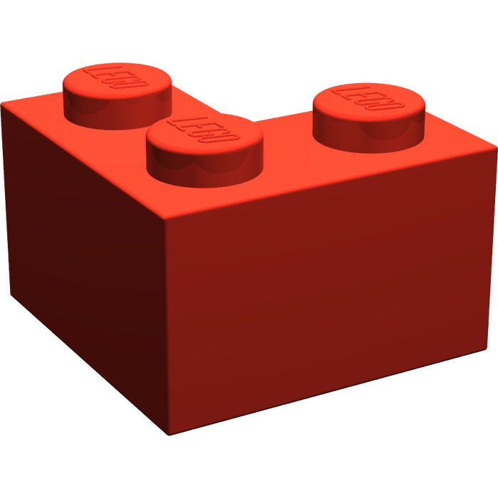 LEGO Red Brick 2 x 2 Corner (2357) | Brick Owl - LEGO Marketplace