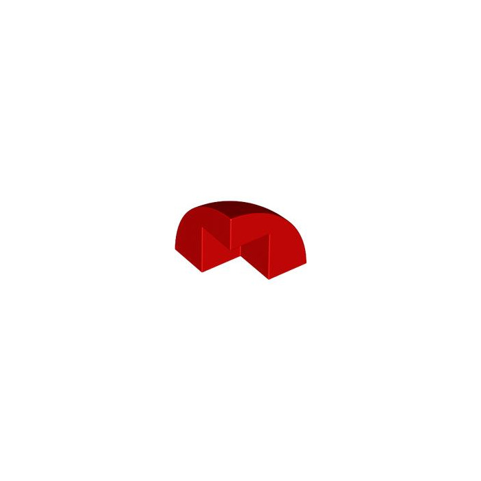 LEGO Red Brick 2 x 2 Round Quarter Circle (5906) | Brick Owl