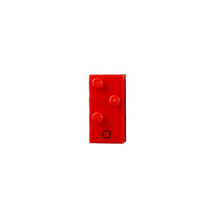 LEGO Red Brick 2 x 4 Braille with "O" (69403) | Brick Owl - LEGO ...