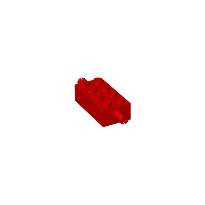 LEGO Red Brick 2 x 4 with Pins (6249 / 65155) | Brick Owl - LEGO ...