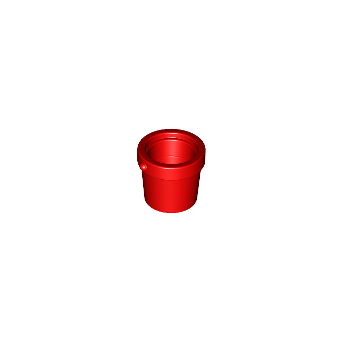 LEGO Red Bucket 1 x 1 x 1 Small (95343) | Brick Owl - LEGO Marketplace