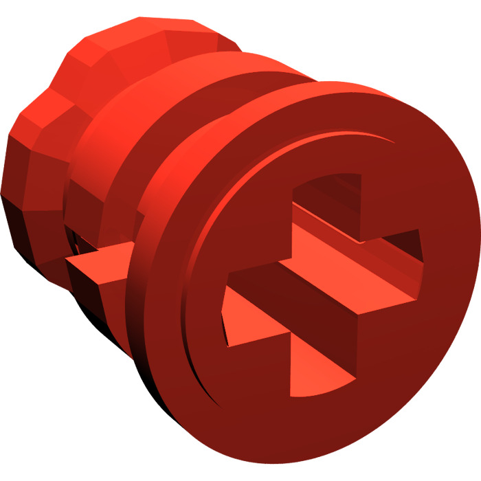 LEGO rojo Bushing with Center Ridge | Brick Owl - LEGO Mercado