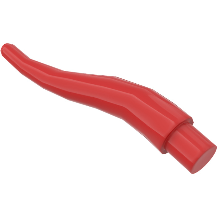 LEGO Red Cattle Horn (Long) (13564) | Brick Owl - LEGO Marketplace
