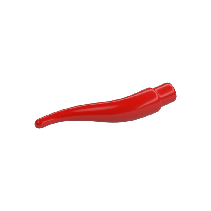 LEGO Red Cattle Horn (Long) (13564) | Brick Owl - LEGO Marketplace