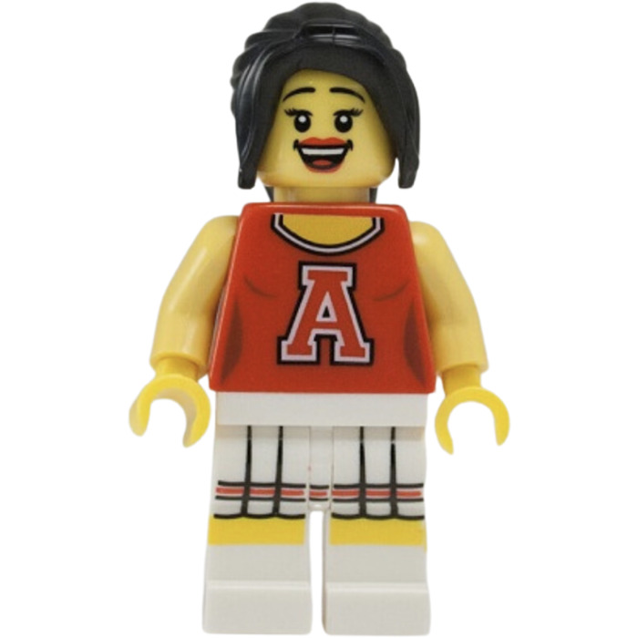 LEGO Red Cheerleader Minifigure | Brick Owl - LEGO Marketplace
