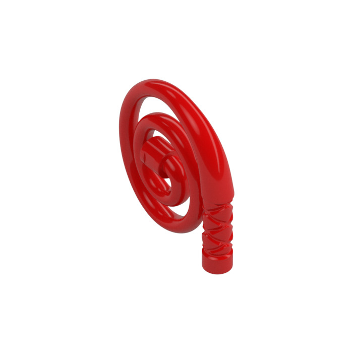 LEGO Red Coiled Whip (7257 / 61975) | Brick Owl - LEGO Marketplace