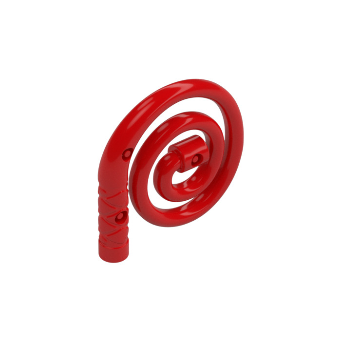 LEGO Red Coiled Whip (7257 / 61975) | Brick Owl - LEGO Marketplace