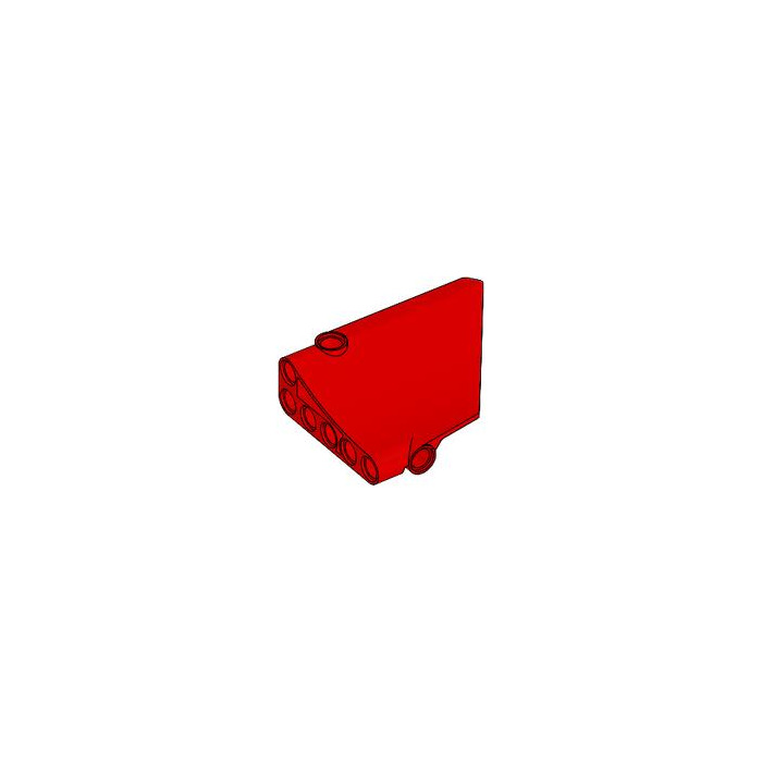 LEGO Red Curved Panel 43 Right (6606) | Brick Owl - LEGO Marketplace