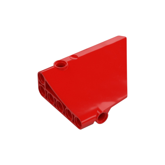 LEGO Red Curved Panel 43 Right (6606) | Brick Owl - LEGO Marketplace