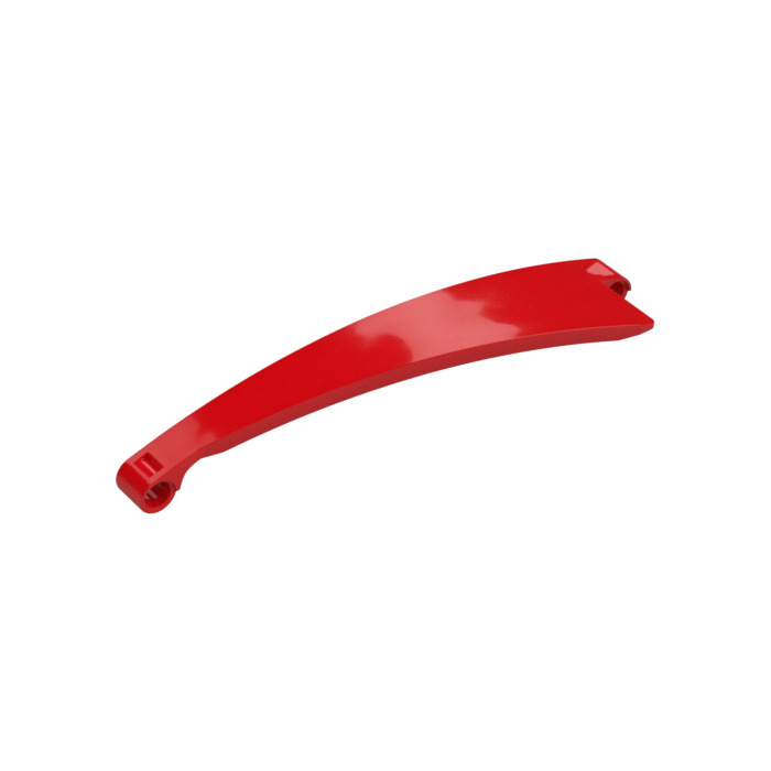 LEGO Red Curved Panel 52 Left (3 x 13) (4527 / 7225) | Brick Owl