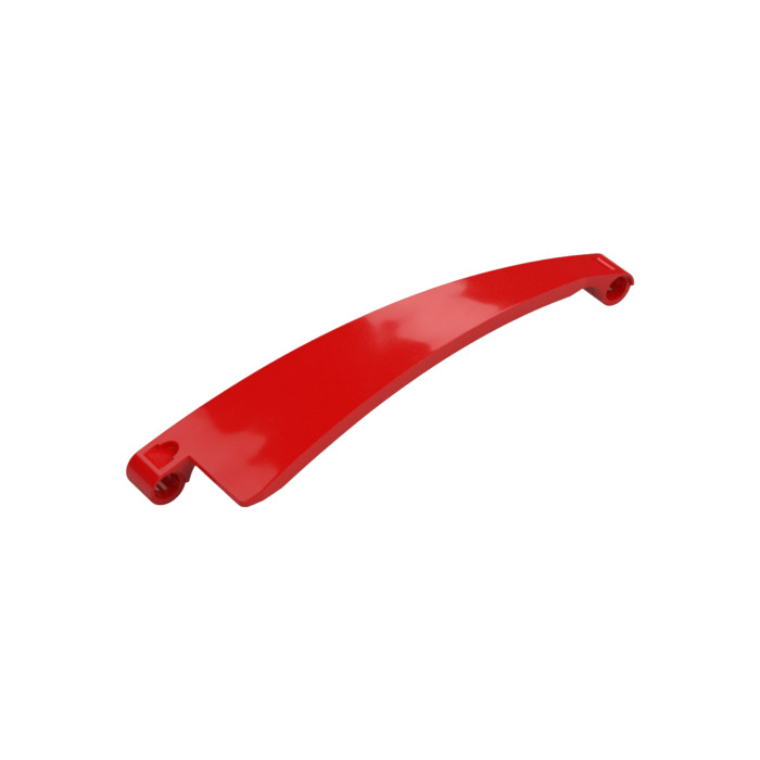 LEGO Red Curved Panel 53 Right (3 x 13) (5426 / 7227) | Brick Owl