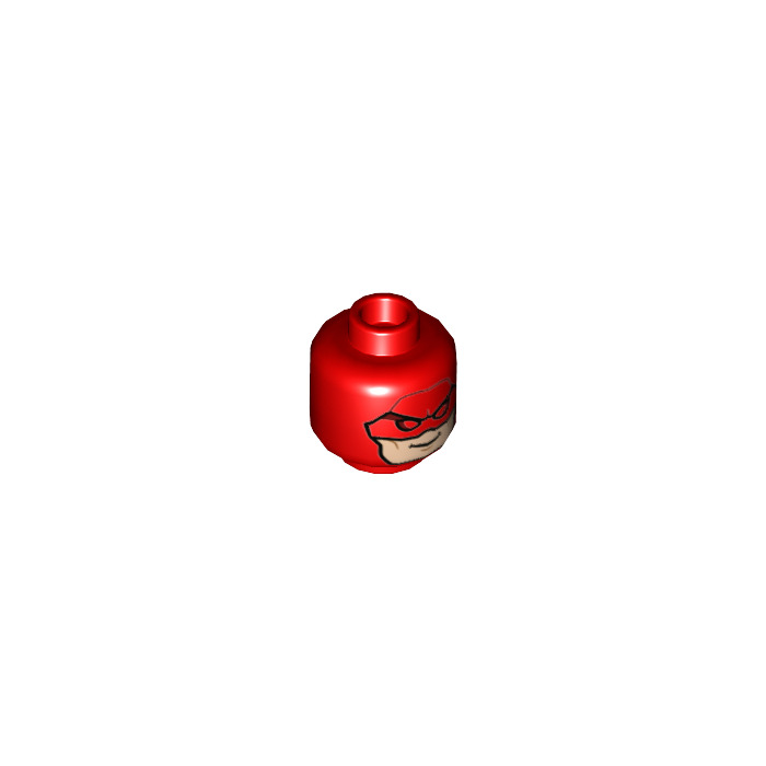 LEGO Daredevil Minifigure Head (3626 / 77243) | Brick Owl - LEGO ...
