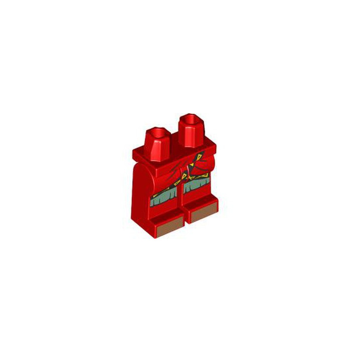 LEGO Red David Kawena Minifigure Hips and Legs (10970 / 111130) | Brick ...
