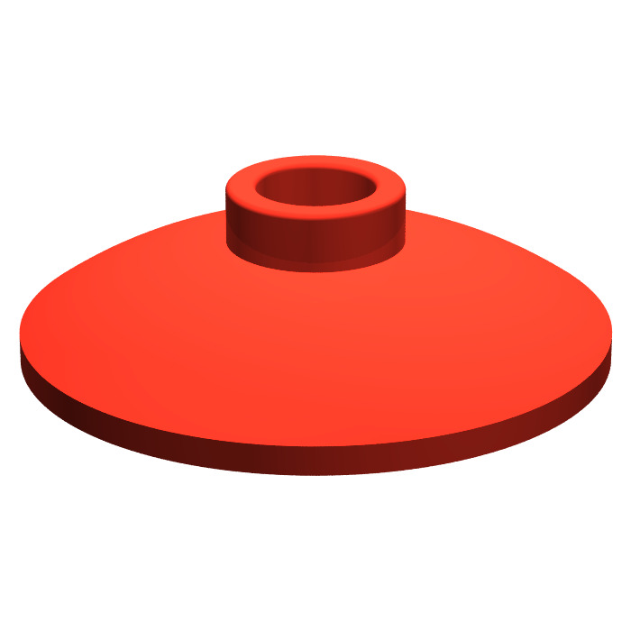 LEGO Red Dish 2 x 2 (4740 / 30063) | Brick Owl - LEGO Marketplace