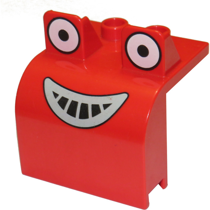 LEGO Red Dozer Front Eyes Looking Forward | Brick Owl - LEGO Marketplace